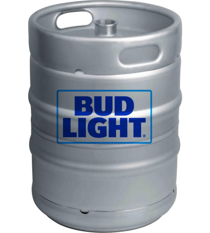 How Much Does A Full Keg Of Bud Light Cost | Shelly Lighting