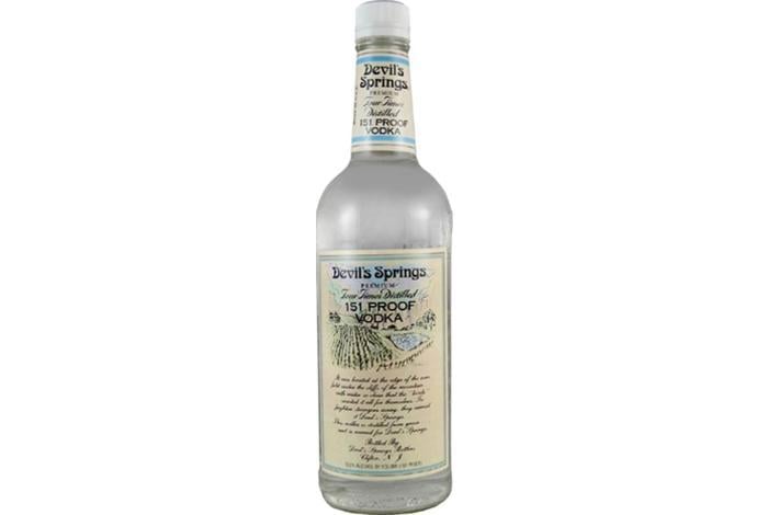Devil's Springs Vodka 151 proof - Minibar Delivery